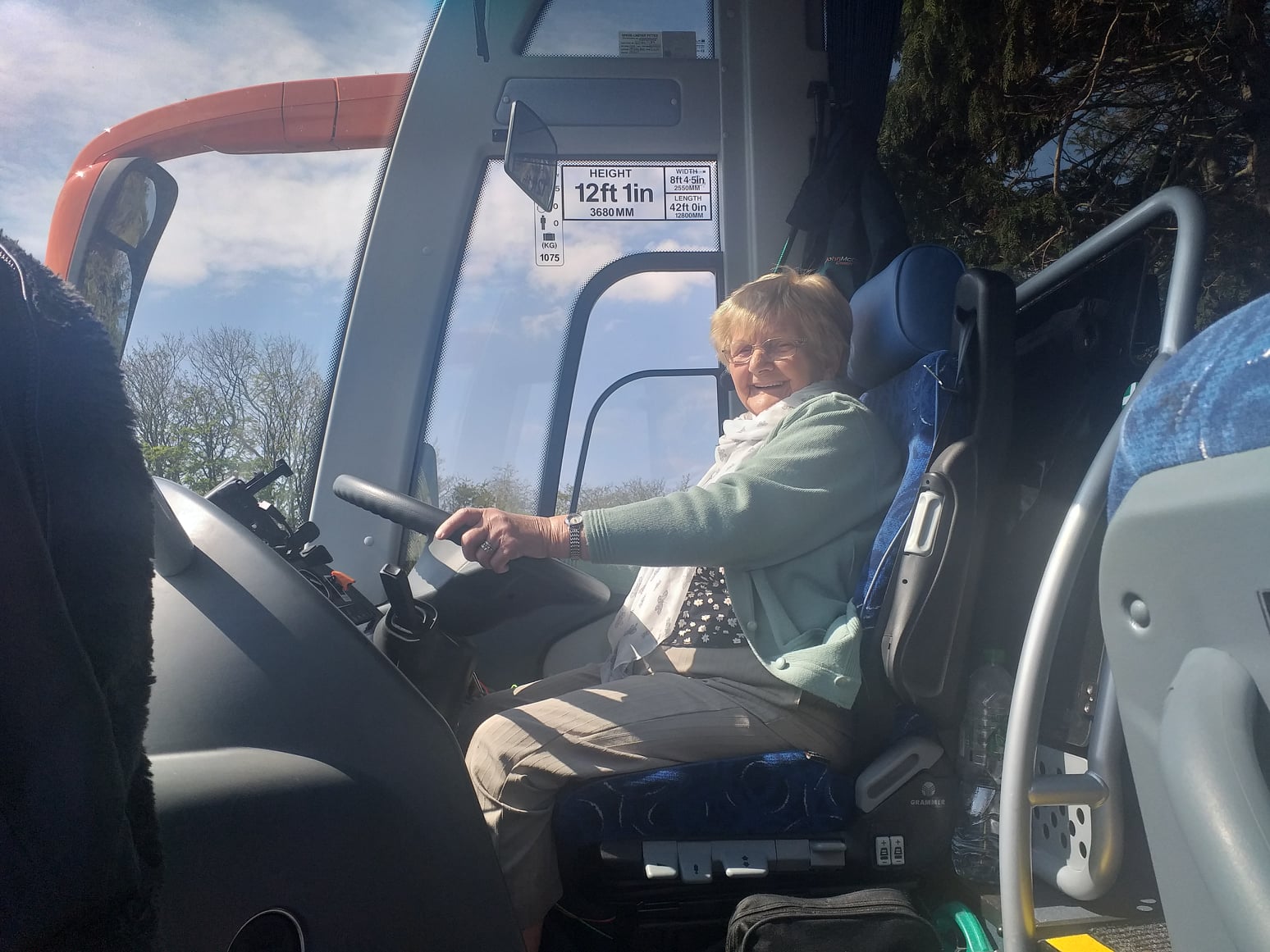 Corrie star takes the wheel at McGinley Travel – McGinley Coach Travel